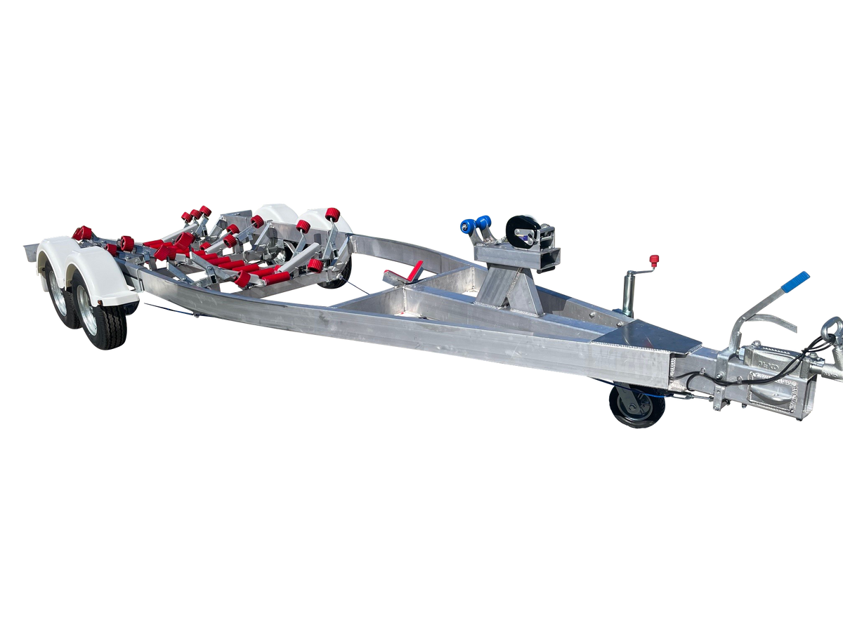 5.7M Seatrail Aluminium Rollered Boat Trailer – Seatrail Boat Trailers