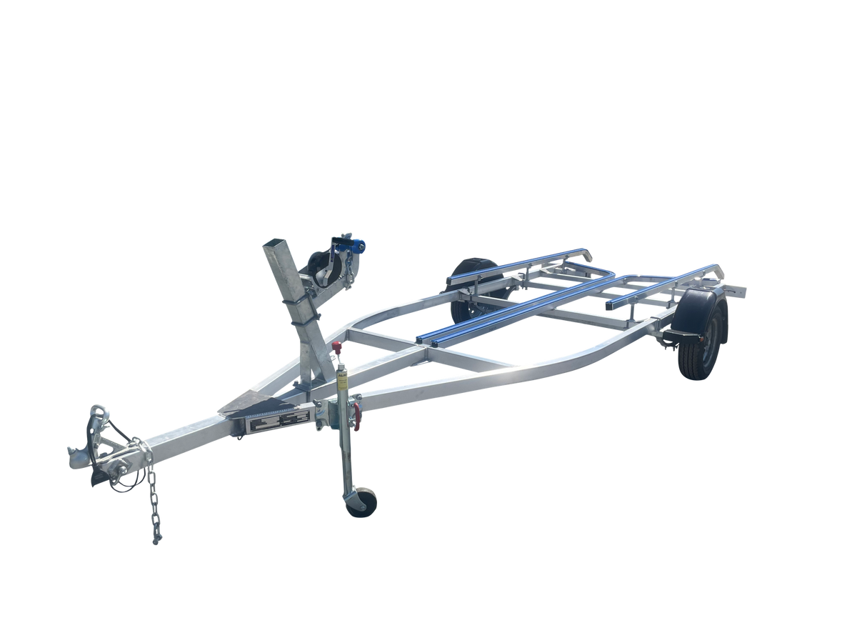 4.6M Seatrail Aluminium Poly Boat Trailer – Seatrail Boat Trailers