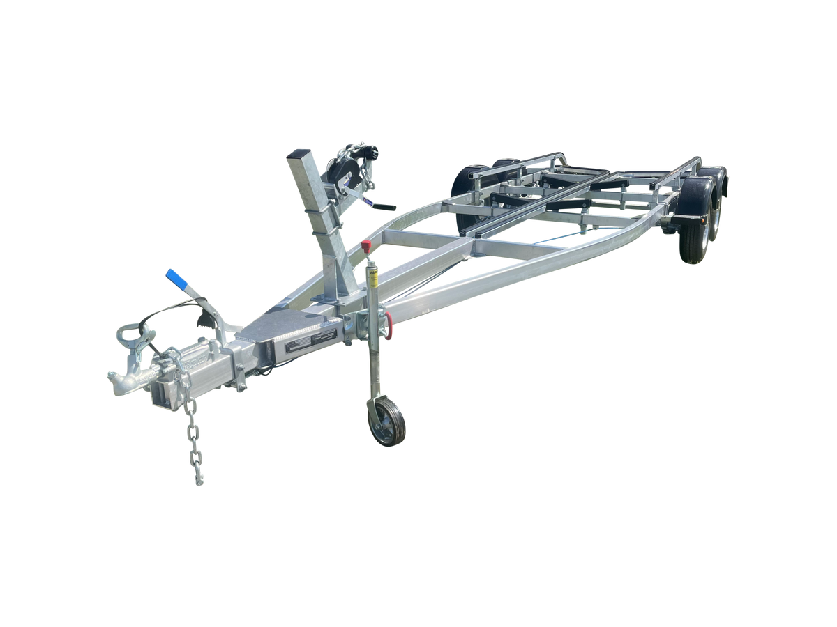 6M Aluminum Tandem Poly Skid Boat Trailer – Seatrail Boat Trailers