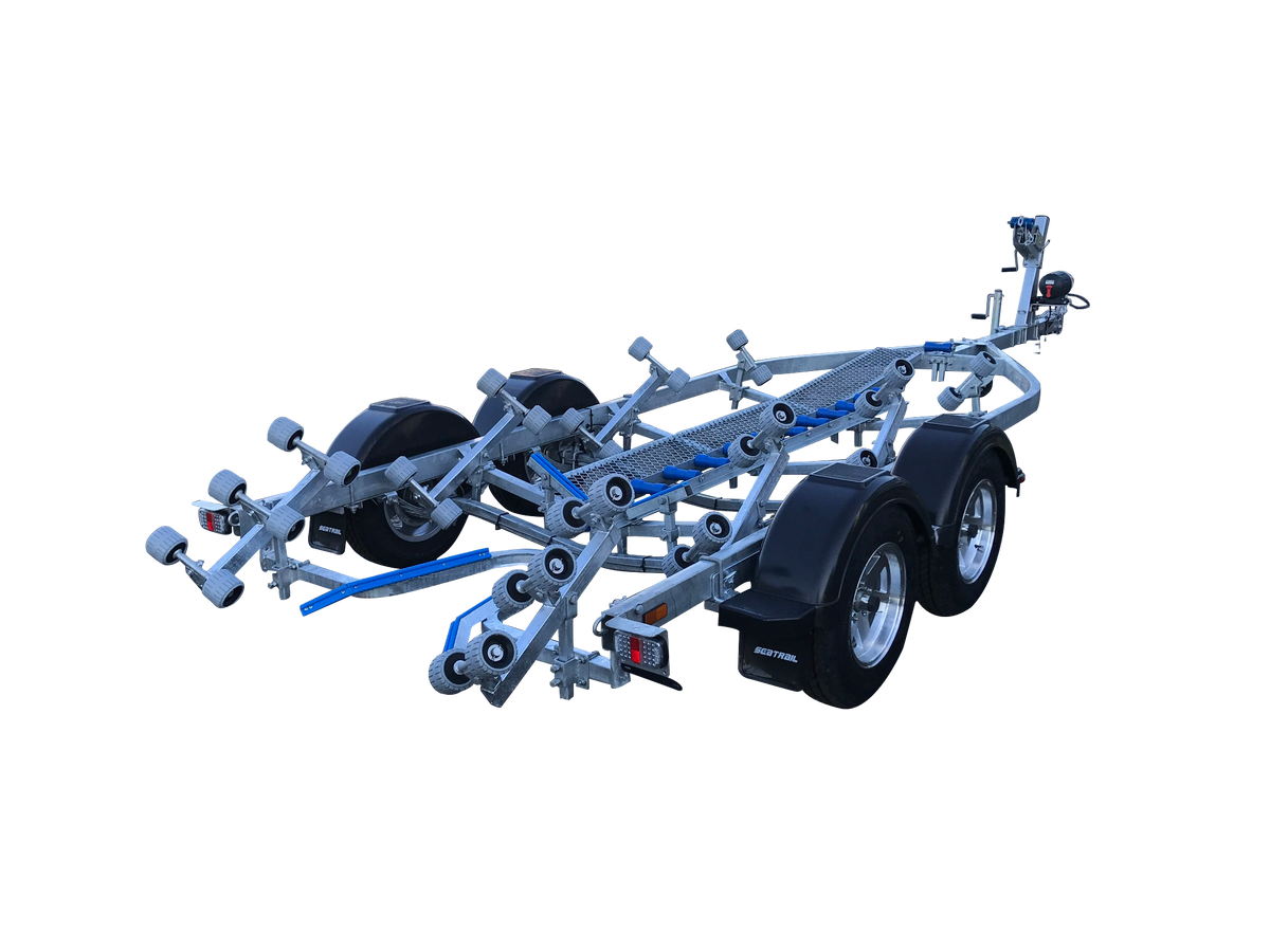 6.2M Seatrail Rollered Boat Trailer 2500kg Rated – Seatrail Boat Trailers
