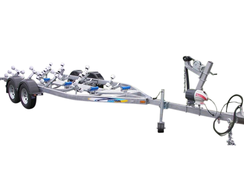 6.5M Seatrail 6.5M Rollered Boat Trailer 2800KG Rated – Seatrail Boat ...