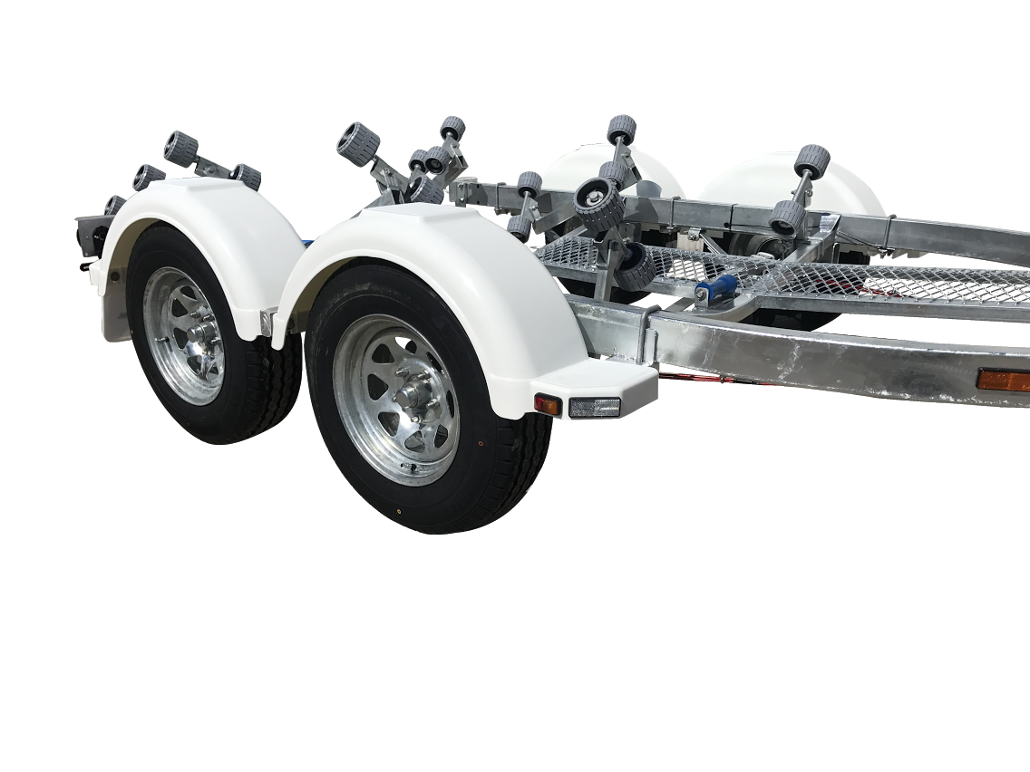5.7M Seatrail Tandem Rollered Boat Trailer – Seatrail Boat Trailers