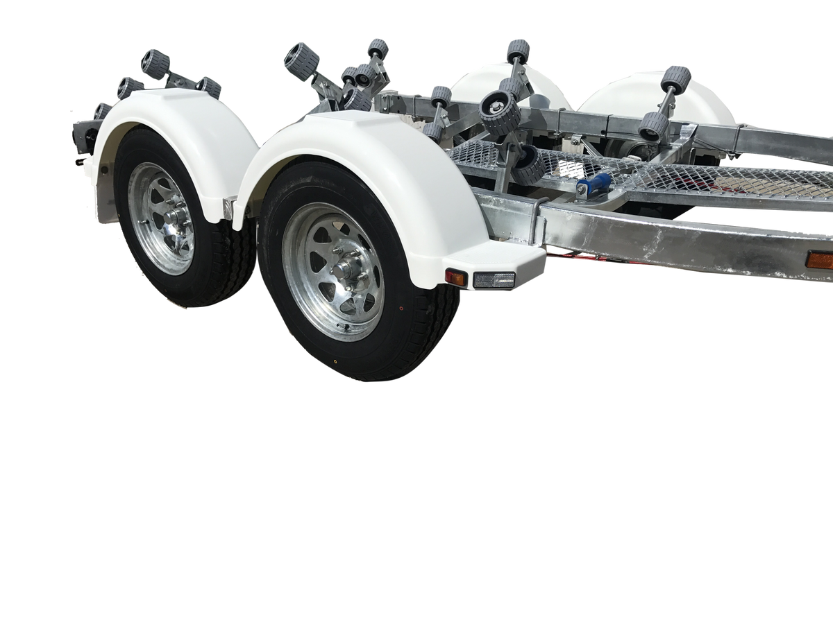 5.3M Seatrail Tandem Rollered Boat Trailer – Seatrail Boat Trailers