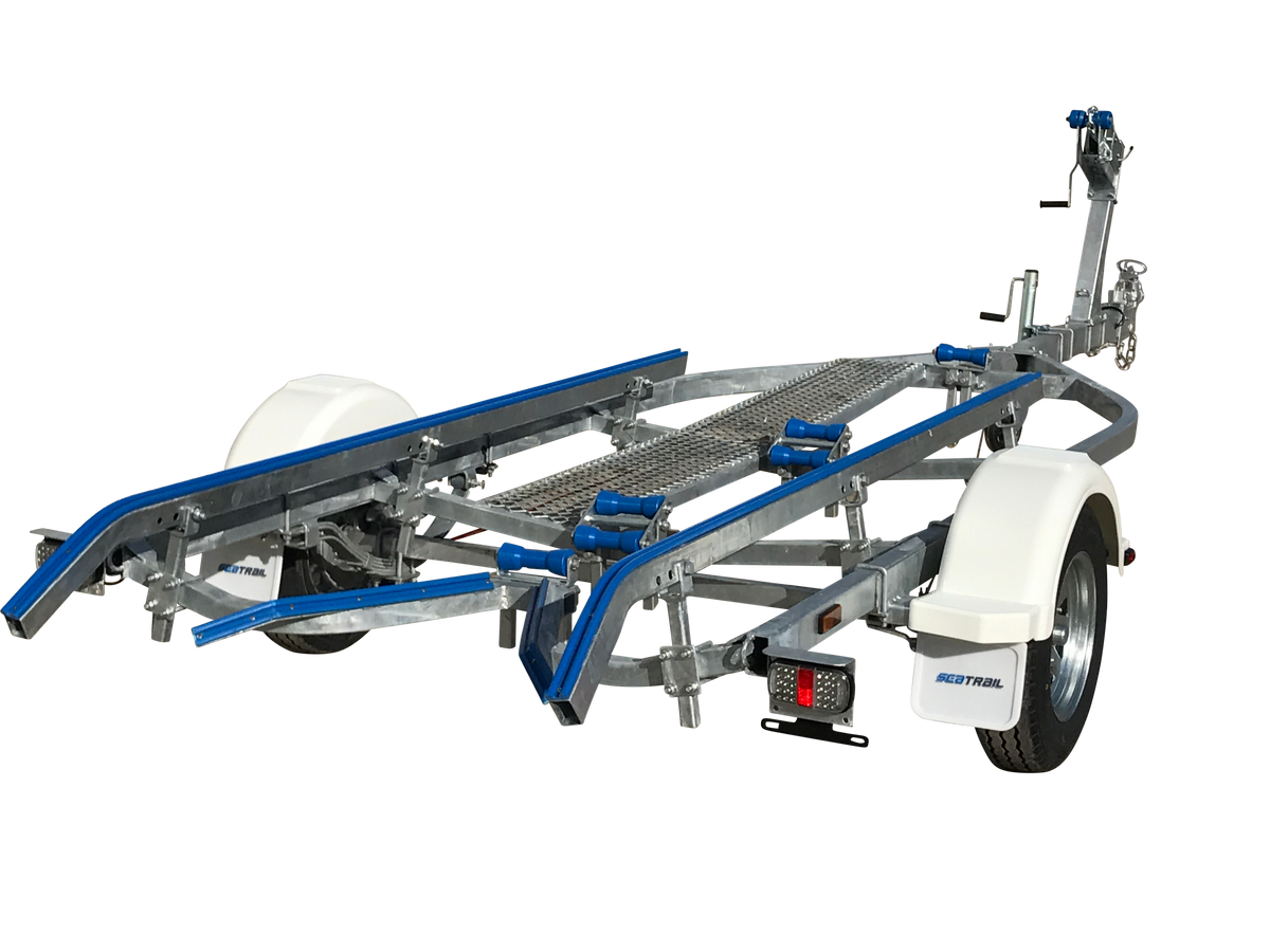 5.2M Seatrail Braked Skid Boat Trailer – Seatrail Boat Trailers