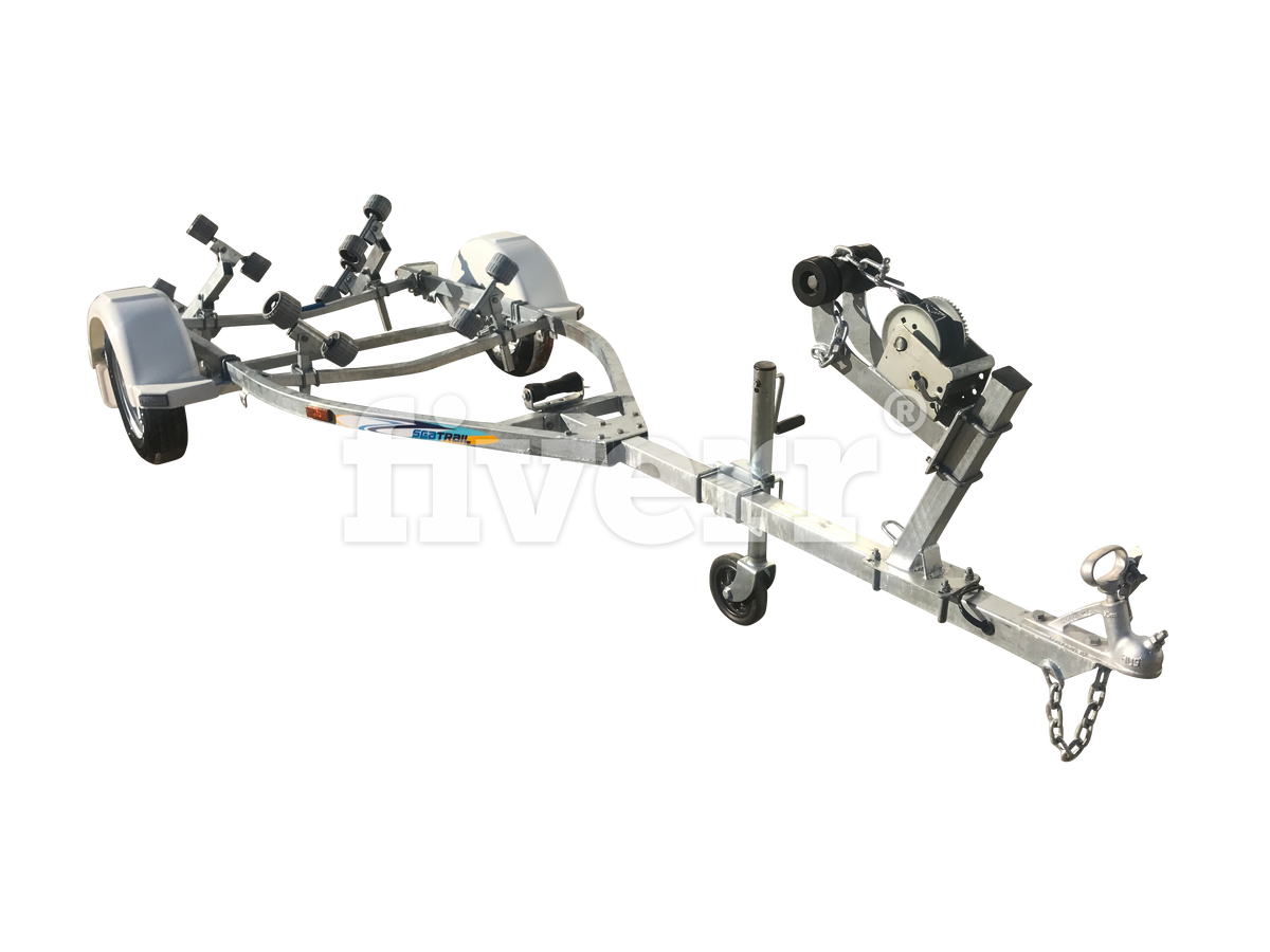 3.8M Seatrail Rollered Boat Trailer – Seatrail Boat Trailers