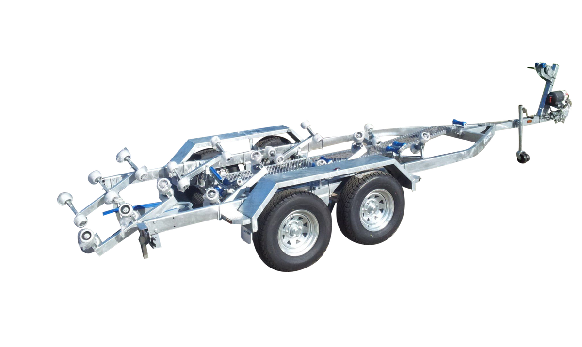 6.6M Seatrail Rollered Boat Trailer 3500KG Rated – Seatrail Boat Trailers