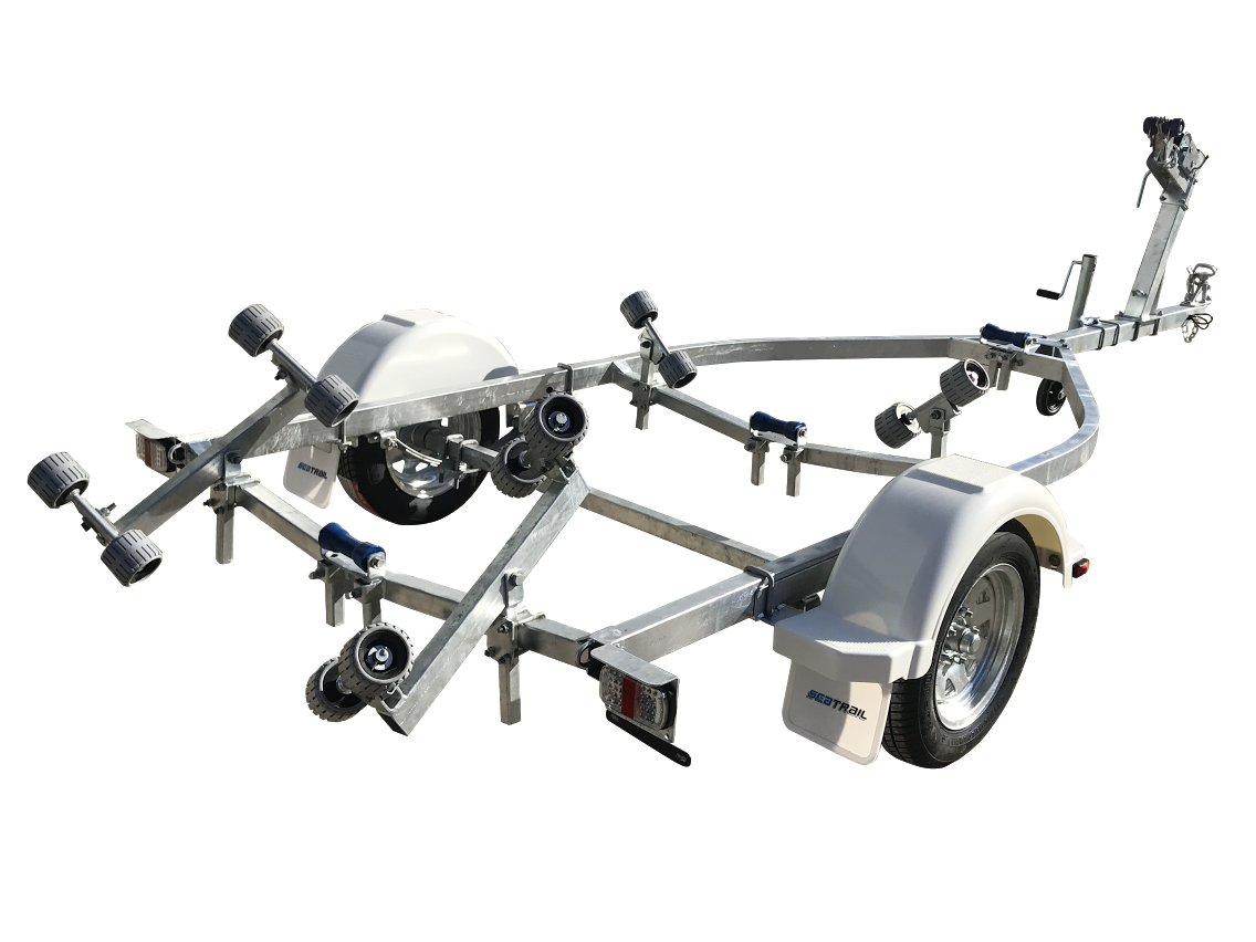 4.6M Seatrail Rollered Boat Trailer – Seatrail Boat Trailers