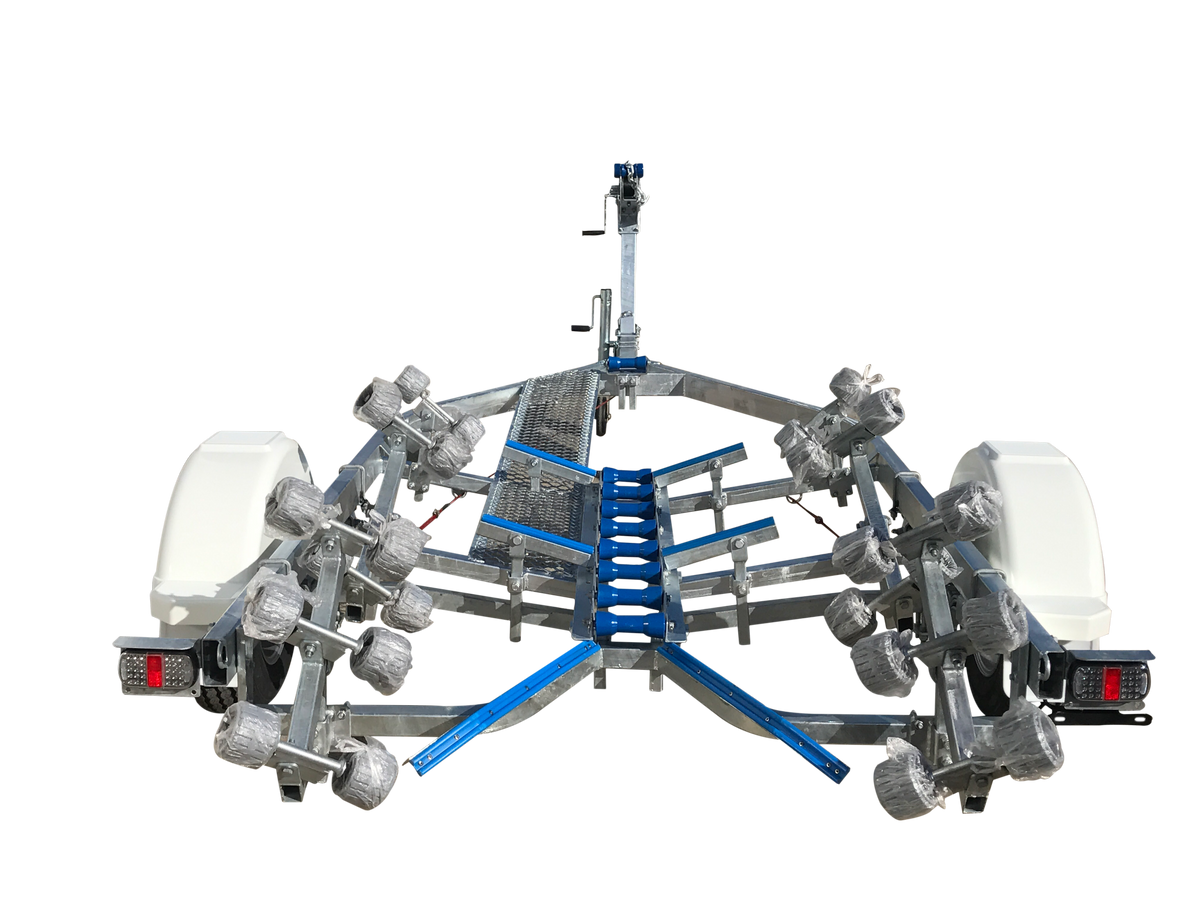 5.7M Seatrail Rollered Boat Trailer Deluxe Model – Seatrail Boat Trailers